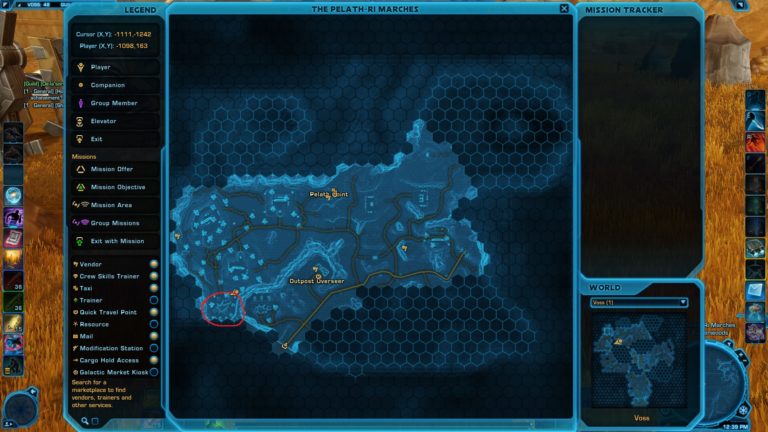 Scavenging Materials | SWTOR Farmer